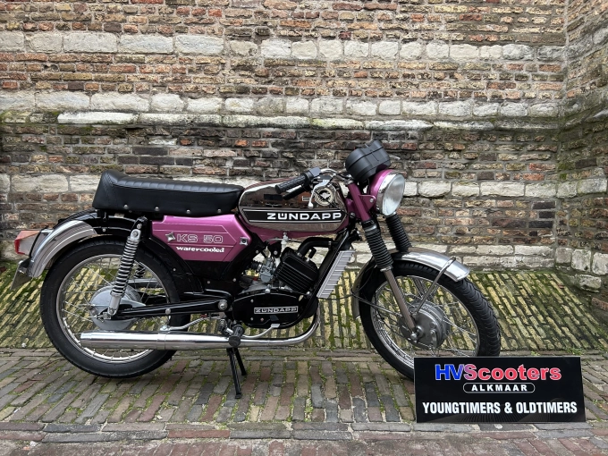 Zundapp KS 50 watergekoeld | HV Scooters Alkmaar