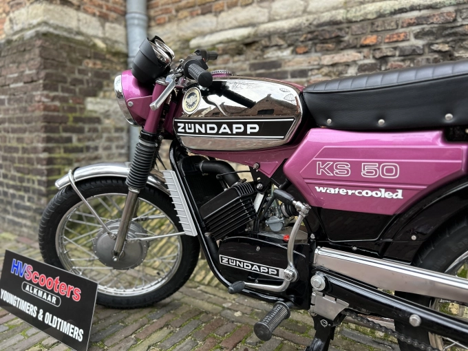 Zundapp KS 50 watergekoeld | HV Scooters Alkmaar